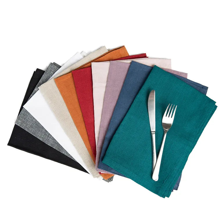 Flax Linen Napkins – Reusable, Elegant Table Linens | Love of Linens